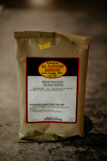 Legg's Custom Blended Seasonings - Bratwurst Seasoning | Meats-n-More